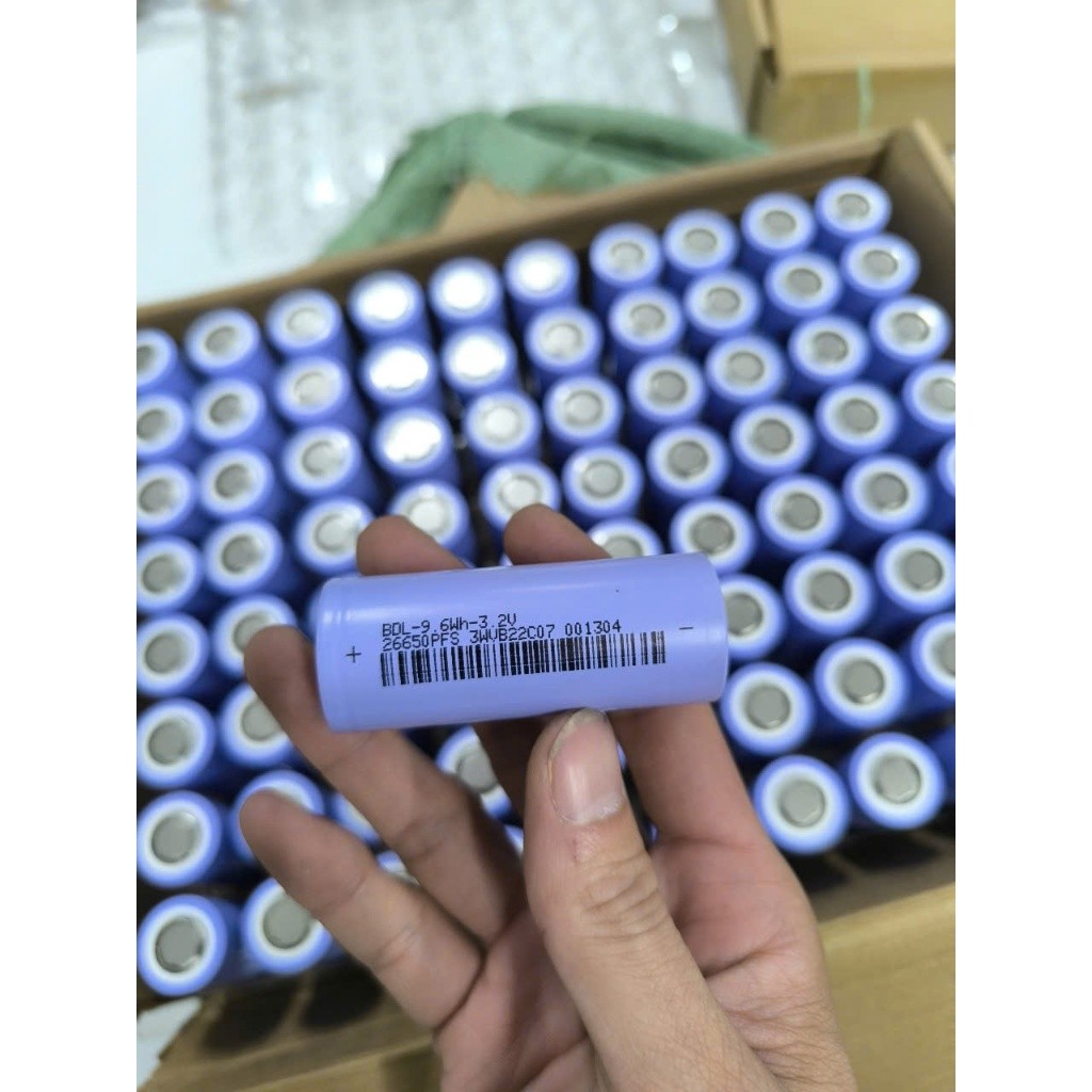 Pin sắt 26650 BDL Dung lượng 3000mah xả cao 30A chuyên đóng đề xe máy ...