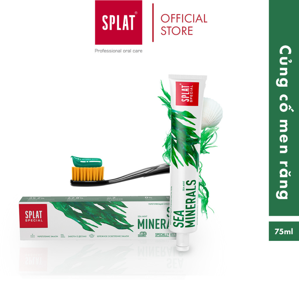[DATE T1/2025] Kem Đánh Răng Khoáng Biển SPLAT Sea Minerals Giúp Tái ...