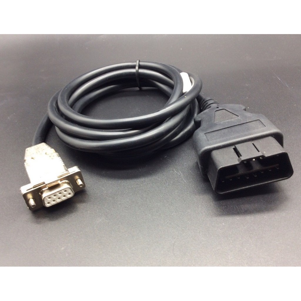 1,85 mét OBD2 16PIN to DB9 serial RS232 OBD sang DB9 dây nối tiếp cáp nối tiếp | Shopee Việt Nam