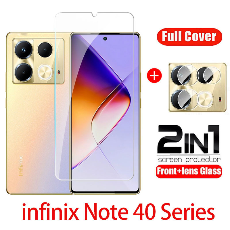 Infinix Note 40 pro plus 4G 5G Bảo vệ màn hình Full Cover Kính cường ...