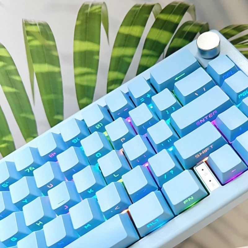 Bộ Keycap in bên hông Double Shot Shine Through Custom Keycaps Gradient ...