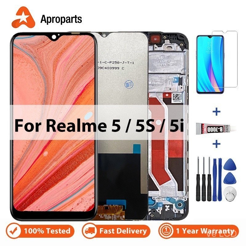Màn hình LCD chính hãng cho Oppo realme 5 5S 5i rmx1911 rmx1925 ...