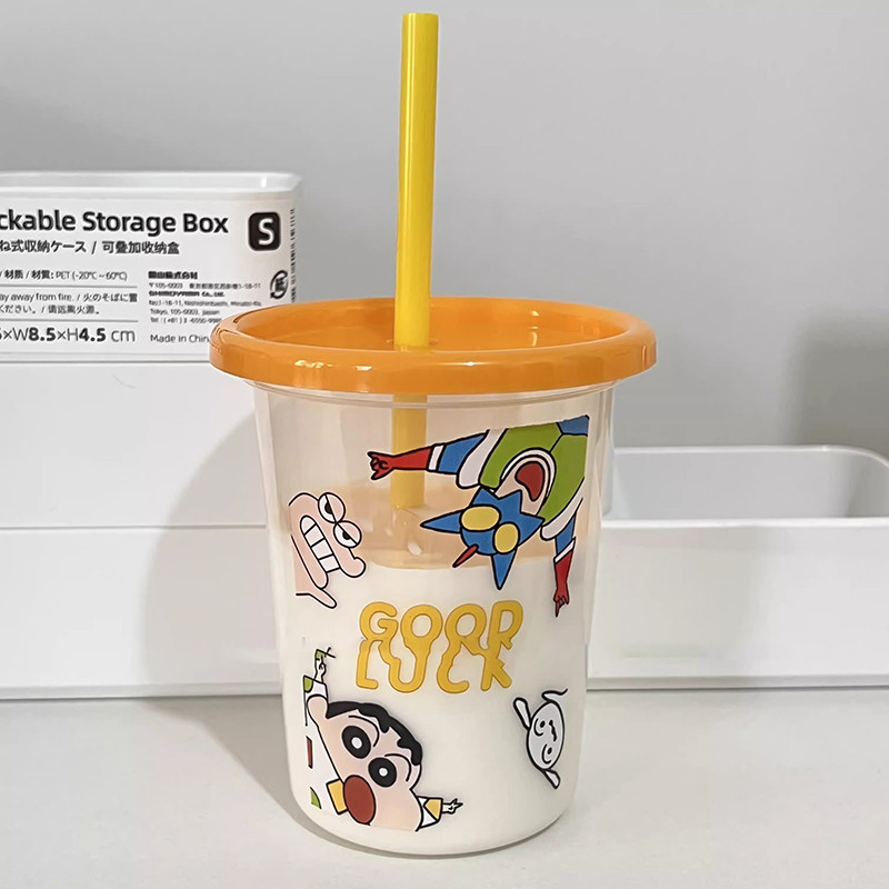 Ins Crayon Shin-chan Cup Sáng Tạo Hoạt Hình Dễ Thương Cốc Di Động Dung ...
