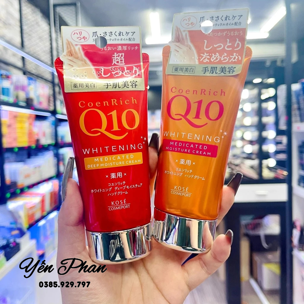 Kem Tay Q10 Kose Coenrich Nhật Bản - KEM DƯỠNG DA TAY | Shopee Việt Nam