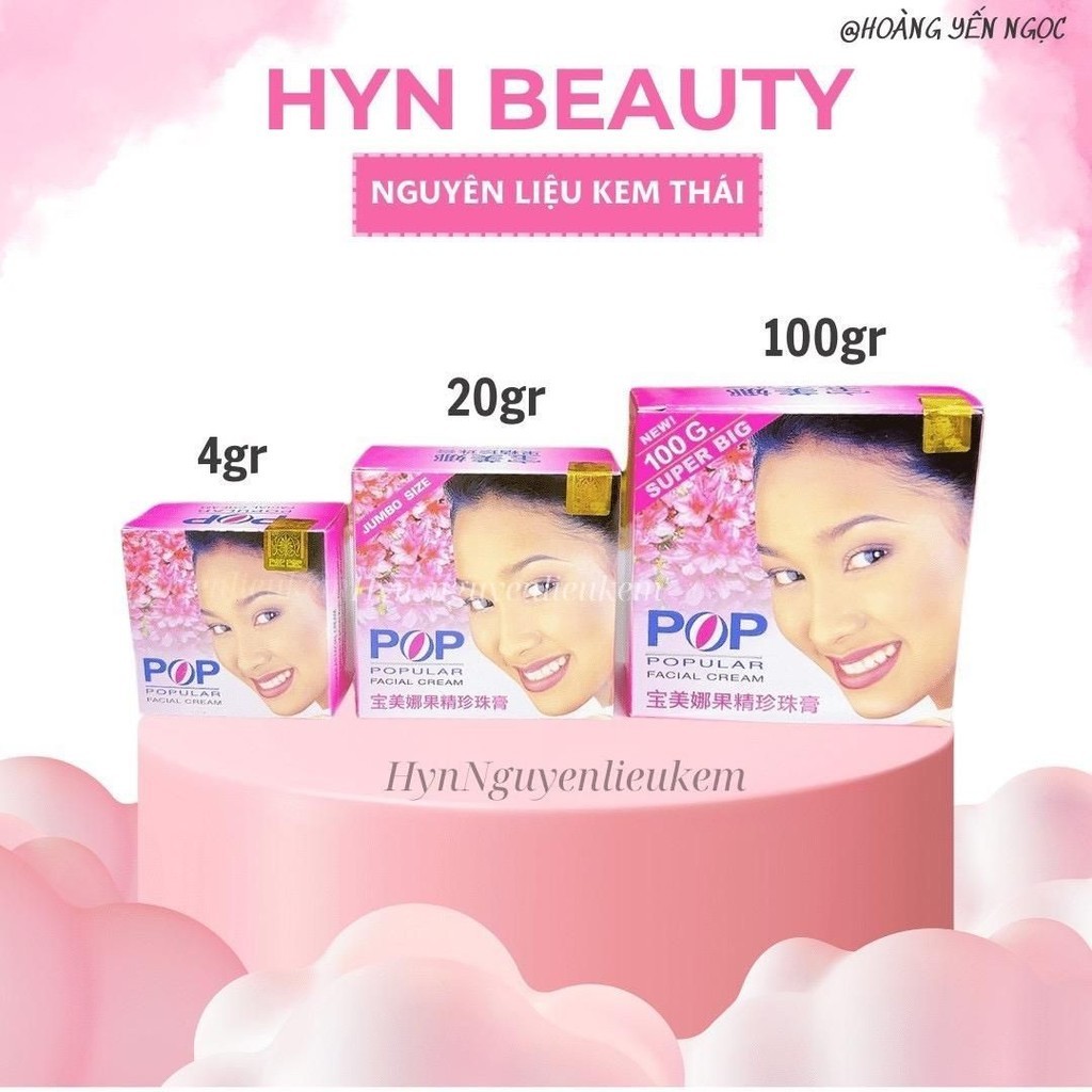 Kem POP thái đủ size 4g, 20g và 100g | Shopee Việt Nam
