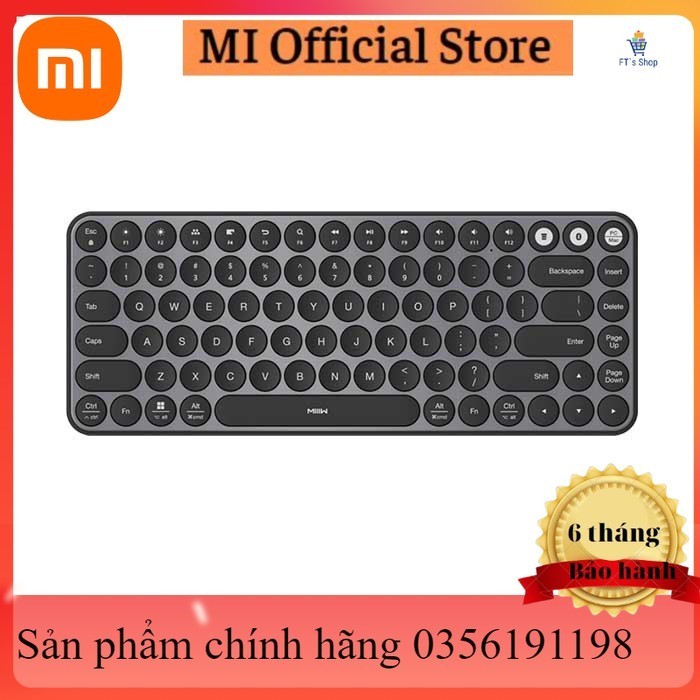 Bàn phím không dây Miiiw Keyboard Air 85 MWXKT01 - FTs Shop | Shopee ...