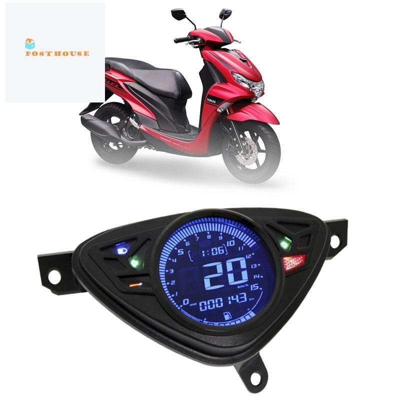 Đồng Hồ Đo Tốc Độ Dầu Màn Hình LCD Màu Điều Chỉnh Nhiệt Độ Cho Xe Máy ...