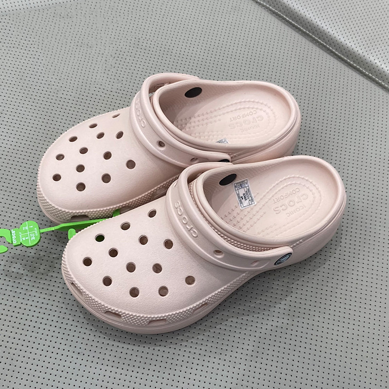 WOMEN'S CROSS CLASSIC PLATFORM CLOG hồng Giày đi biển mềm chống trượt ...
