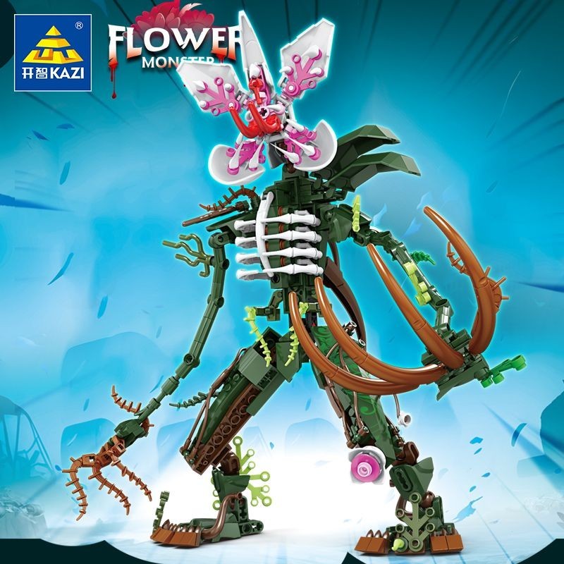 Đồ chơi khối xây dựng sáng tạo quái vật Flower Monster Soul Beast ...