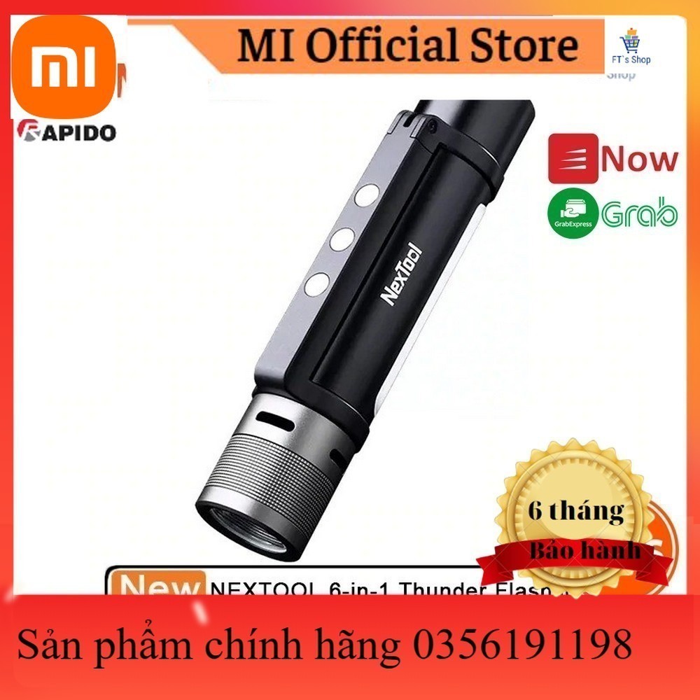 Đèn pin Nextool NE20030 6 trong 1 - Đèn pin cầm tay Xiaomi Nextool ...