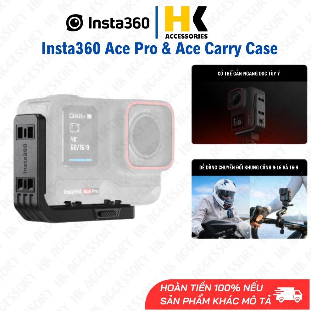 Insta360 Ace Pro/ Ace Pro 2 Vertical-Horizontal Mount - Ngàm Chuyển đổi ...