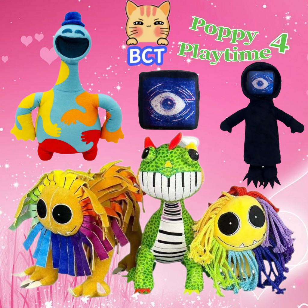 BCT Poppy Playtime 4 Mới Poppy trò chơi thời gian Teddy gấu búp bê đồ ...