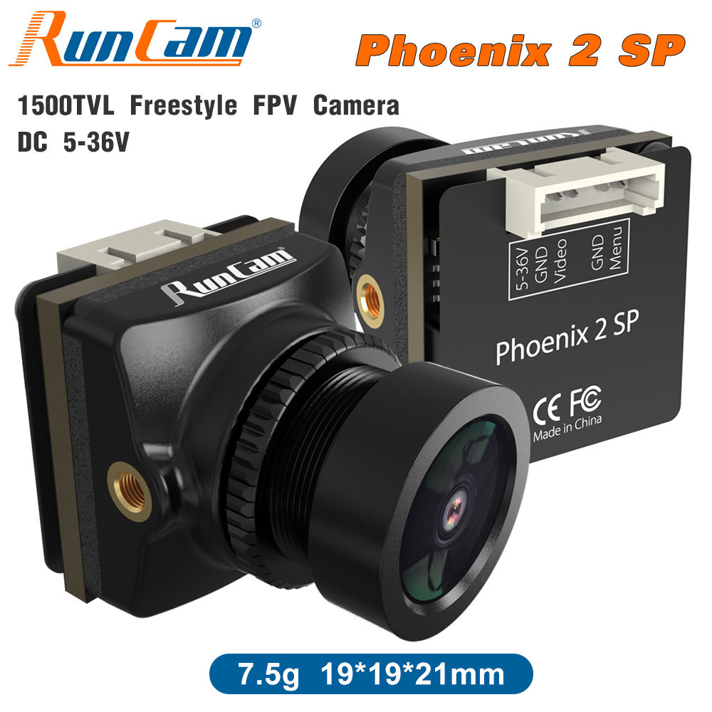 Camera RunCam Phoenix 2 SP FPV 1 / 2.8 COMS 1500TVL Global WDR 4: 3 ...