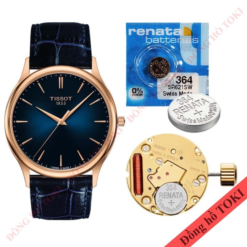 Pin thay cho đồng hồ tissot dùng máy ETA 902.002, ETA 902.101, ETA 902. ...