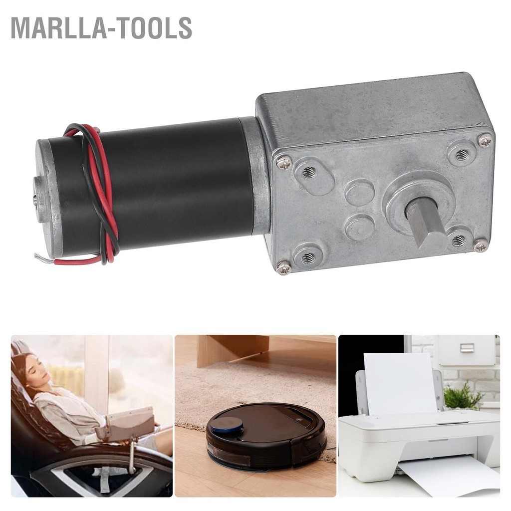 MARLLA-Tools DC Thiên Động Cơ Tiến Quay Ngược Tự Khóa Hợp Kim Nhôm Đồng ...