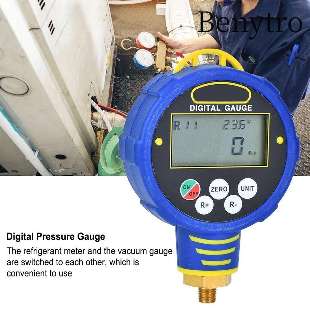 Benytro Máy đo đa dạng kỹ thuật số thấp / cao Điện tử 100Bar / 10Mpa Máy đo chân không Máy kiểm ...