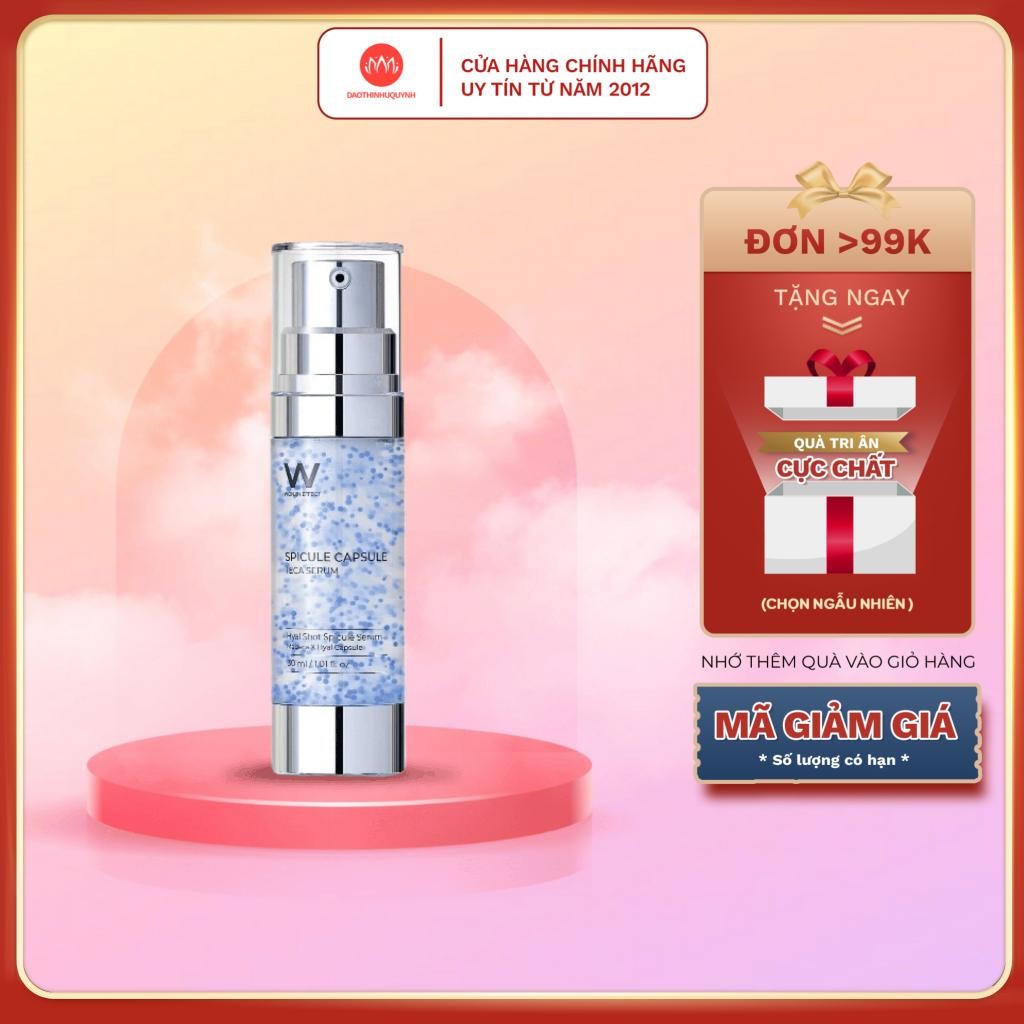 Serum trắng da & dưỡng ẩm Wonjin Effect Spicule Capsule Teca 30ml - tinh chất dưỡng wonjin Hàn ...