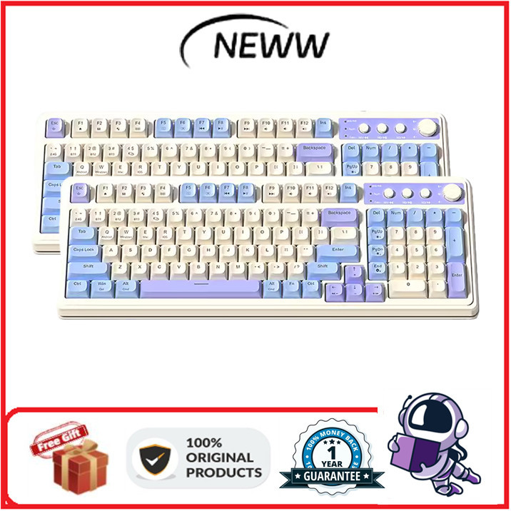 Bàn phím Bluetooth không dây siêu dài AULA S99 | Shopee Việt Nam