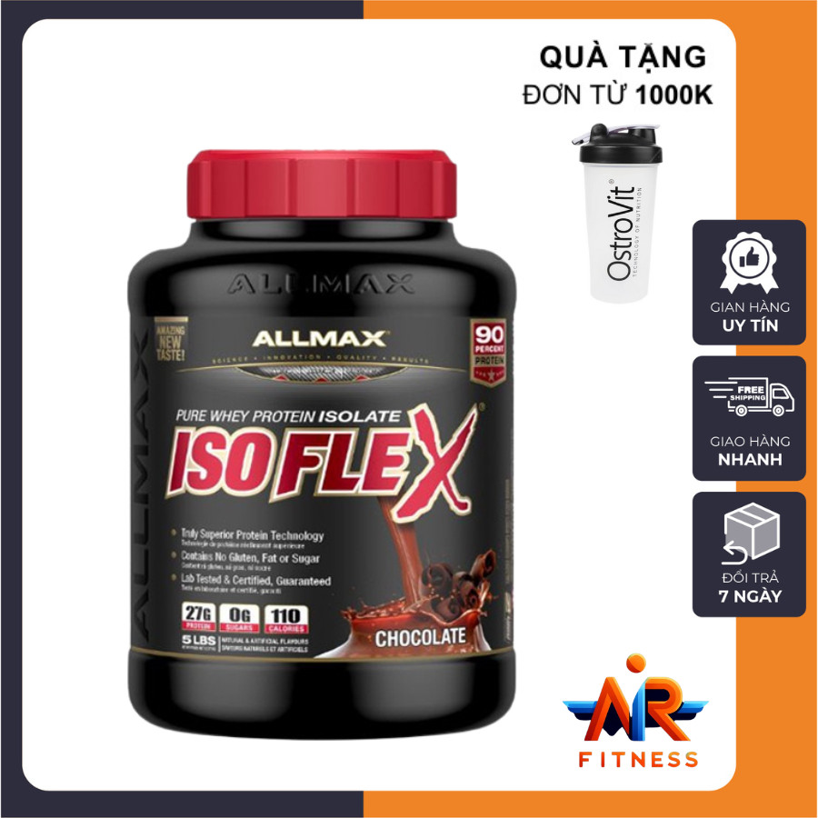 [FreeShip] Iso flex Whey Protein Isolate 2,3kg 75 Lần Dùng - bổ sung ...