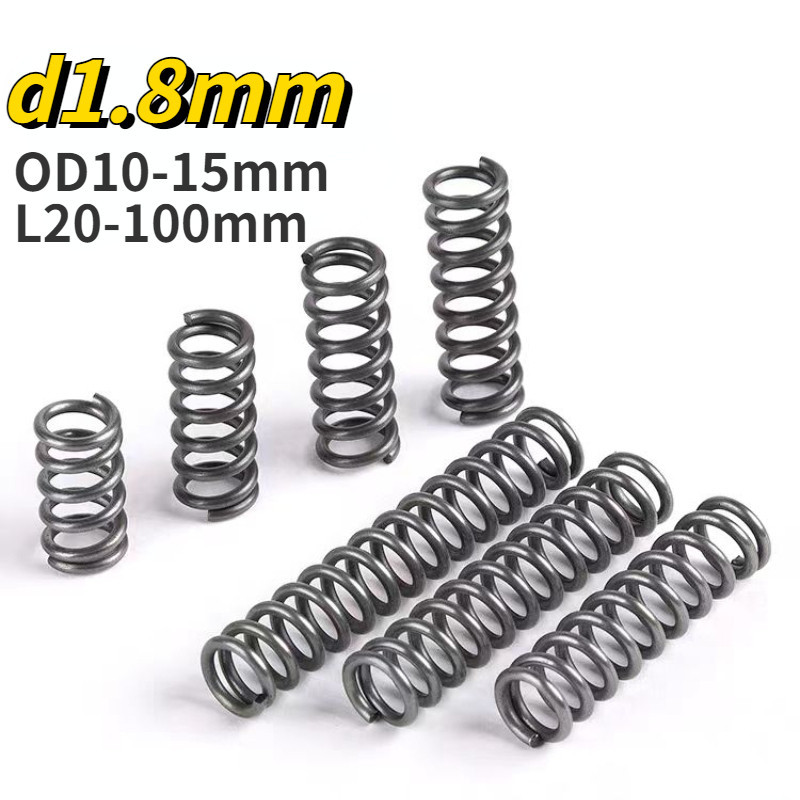[Xjk] SUS304 Đường kính dây lò xo nén 1,8mm và đường kính ngoài 10-15mm. Lò xo quay trở lại có ...