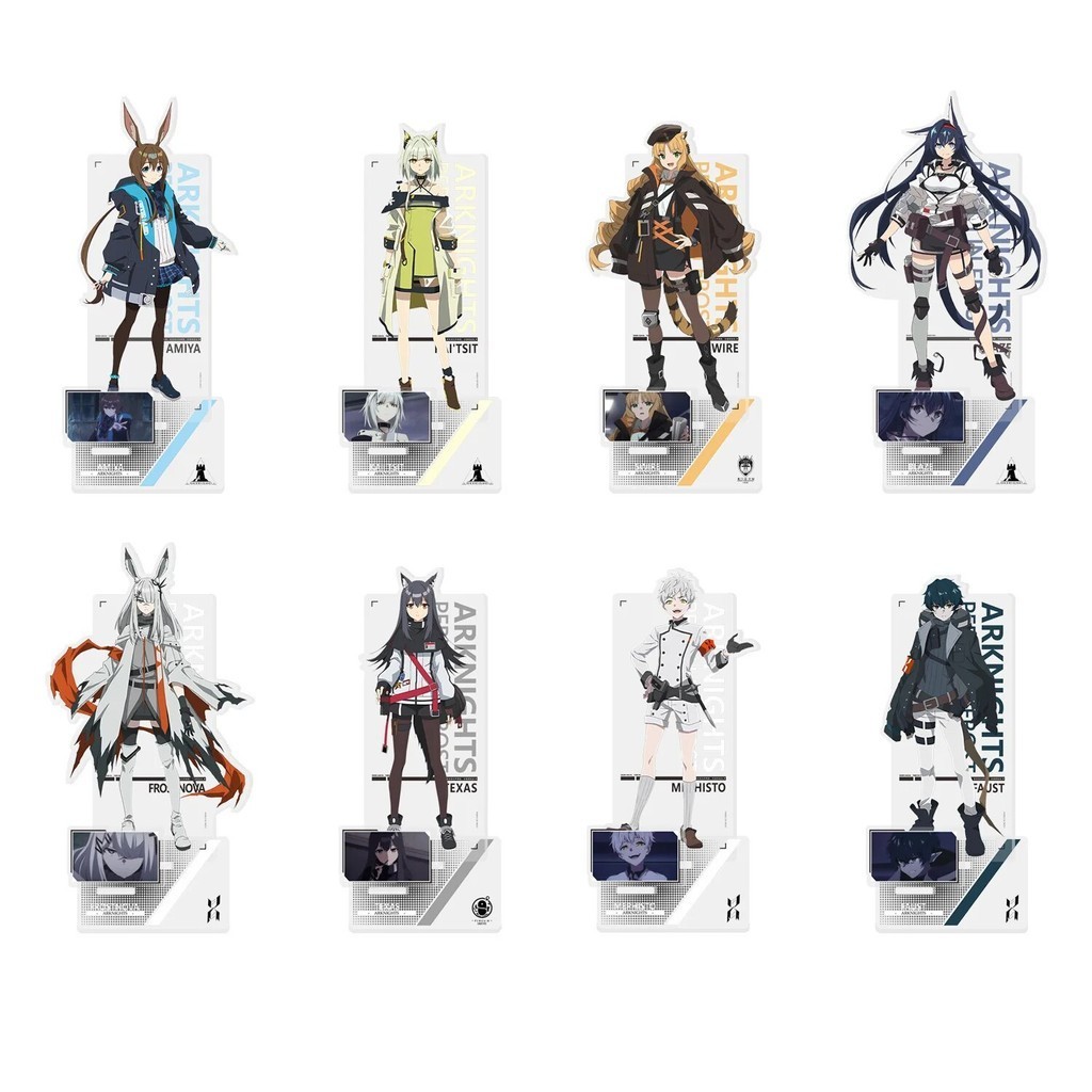 Móc khóa Arknights Figure Frostnova Blaze Lin Mephisto Faust Texas ...