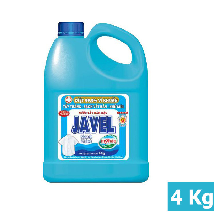 Nước tẩy JAVEL MỸ HẢO 4KG | Shopee Việt Nam