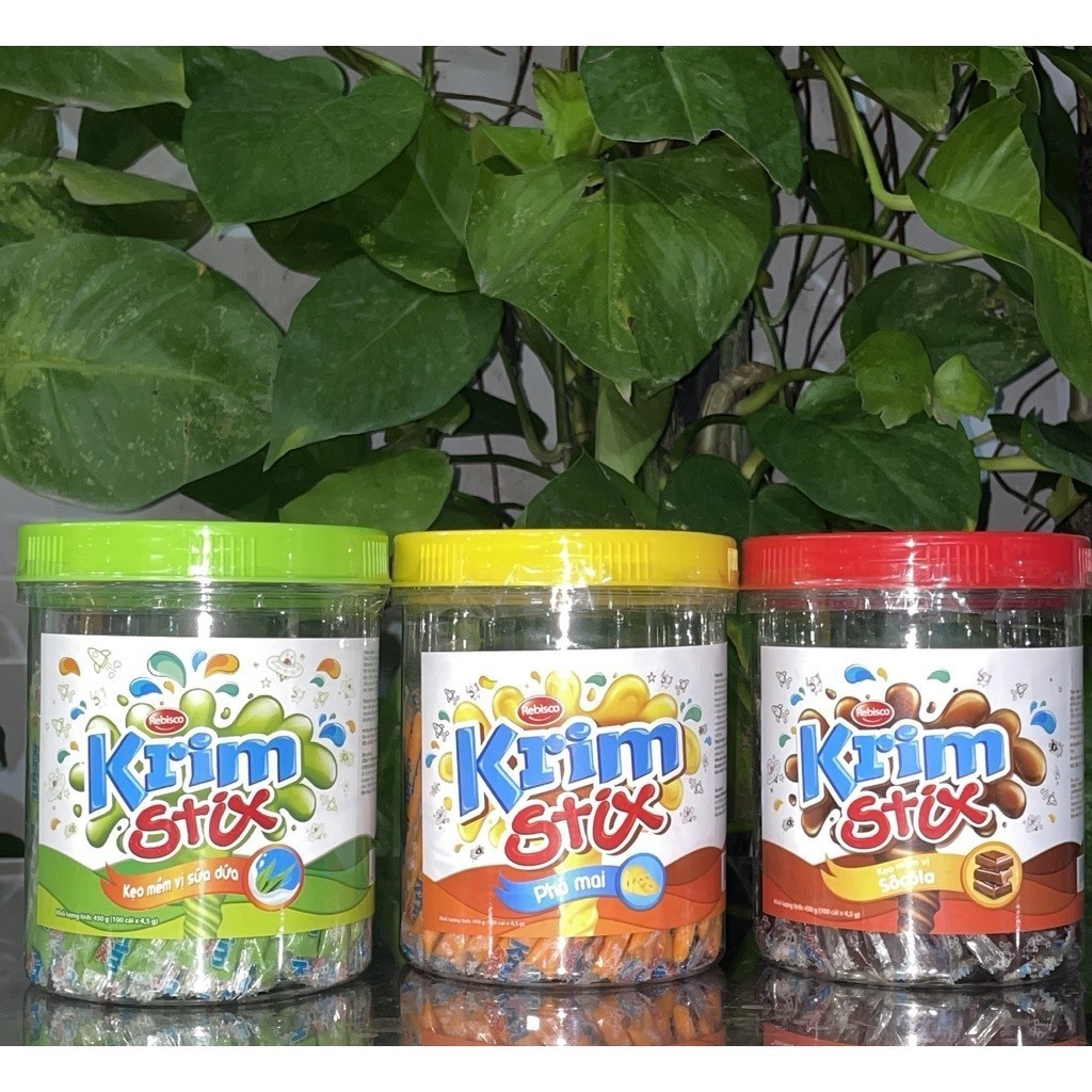 Kẹo Mềm Krim Stix Nhiều Vị - Hộp 100 cái x 4.5g | Shopee Việt Nam