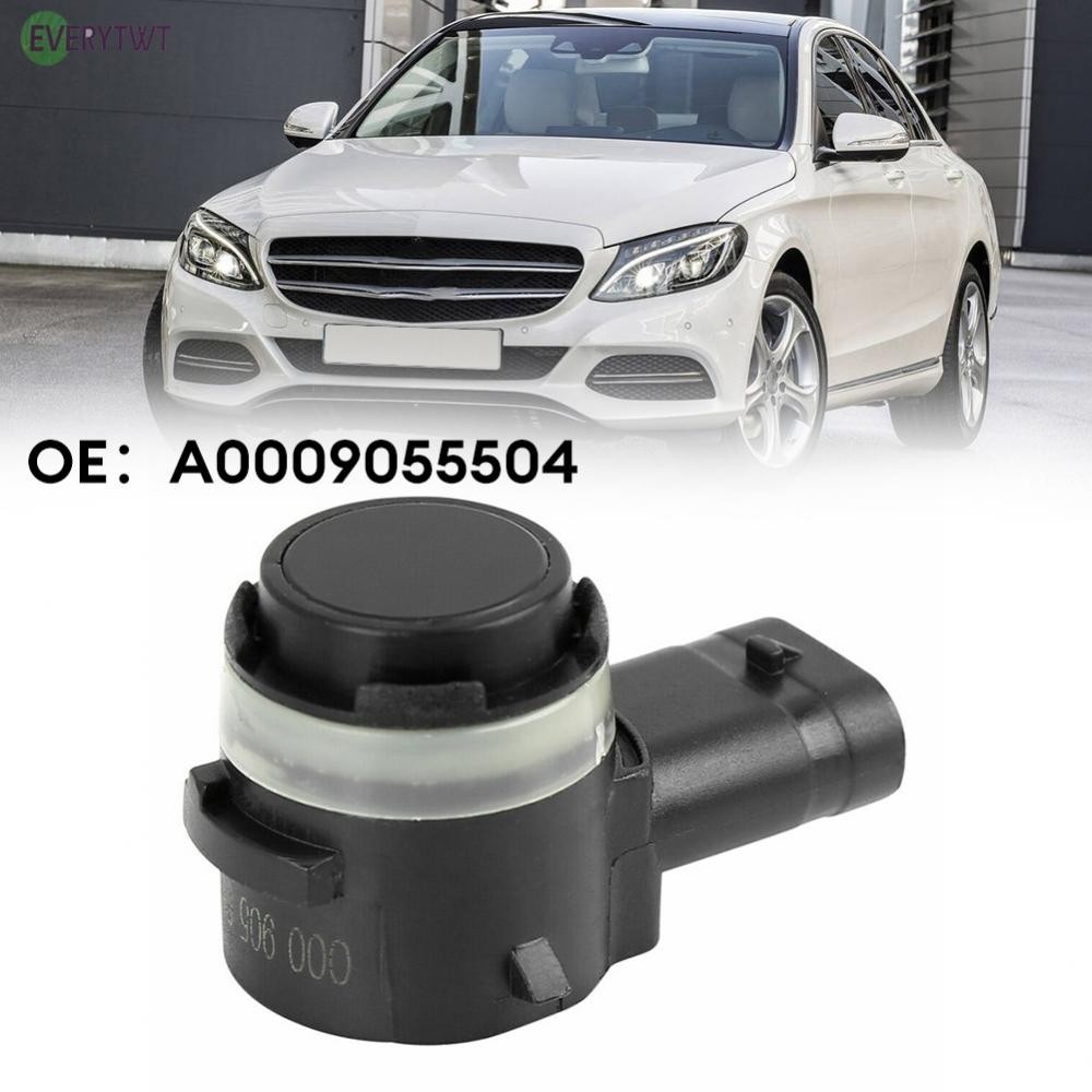 NEW>>1x Parking Sensor A0009055504 Black For Benz C450 2016 For Benz ...