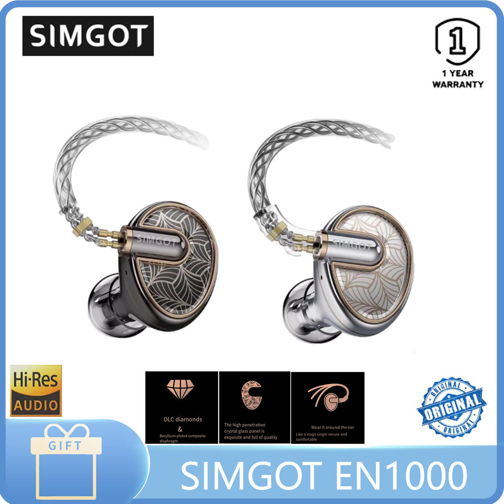 Simgot EN1000 Xingge Jinwu Dynamic In Ear HiFi Tai nghe cắm có thể điều ...