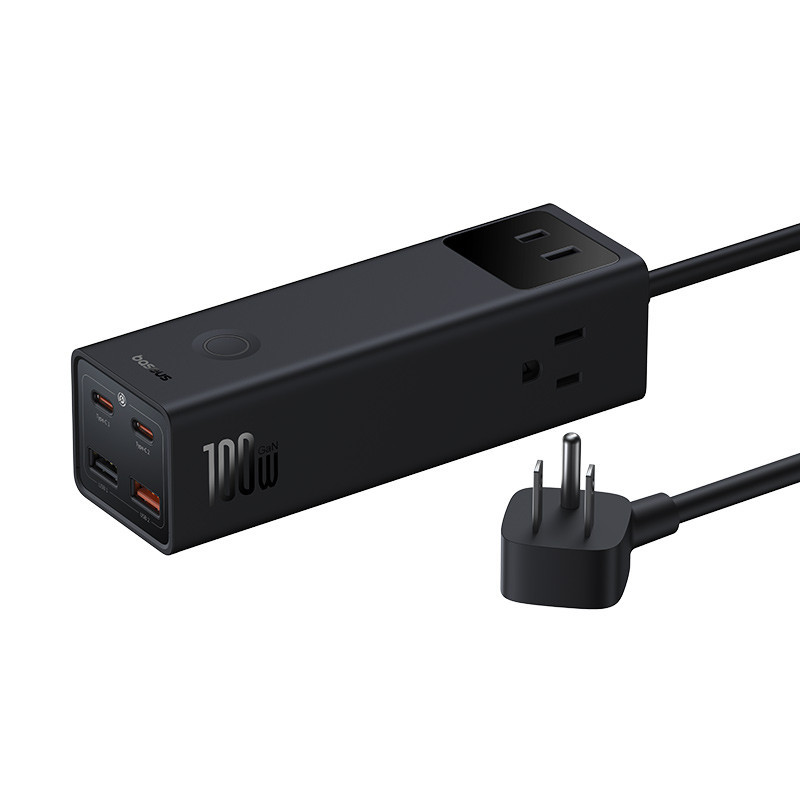 Bộ sạc nhanh 100W OS-Baseus PowerCombo Pro PowerStrip 3AC+2U+2C ...