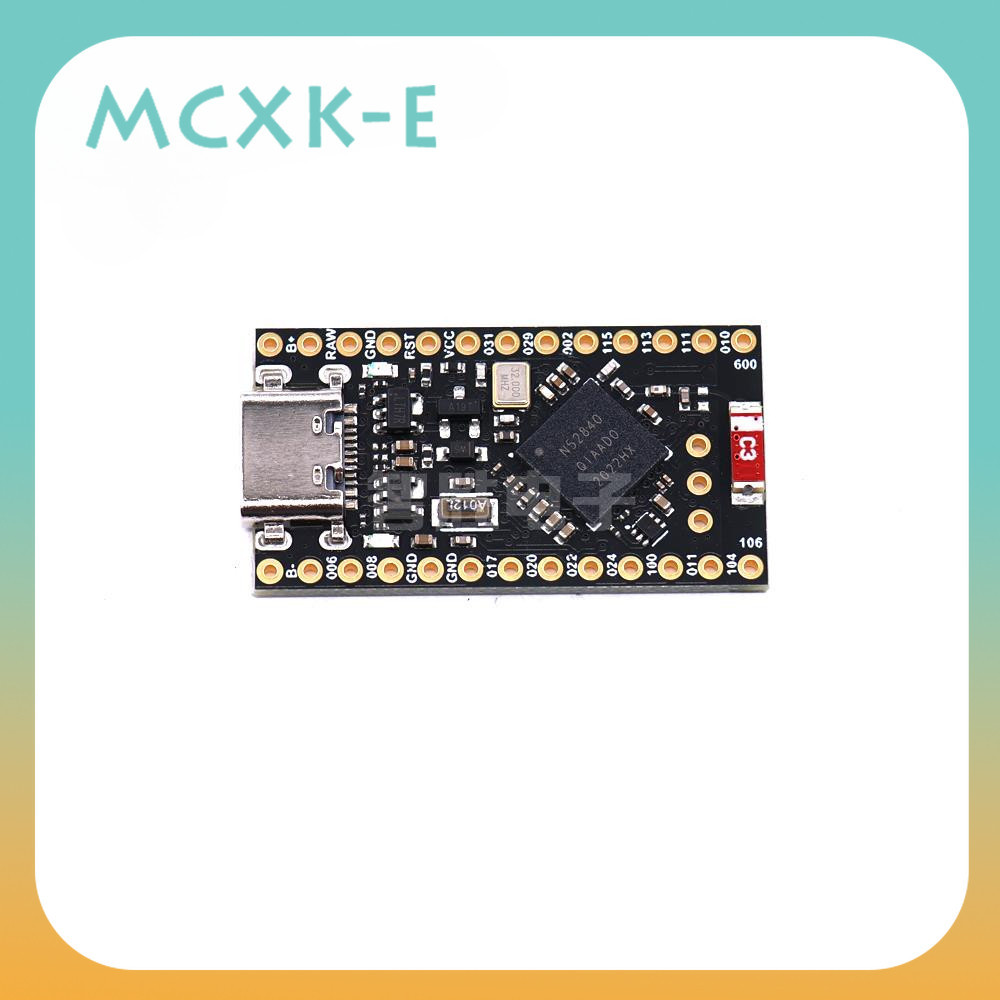 Bo Mạch Phát Triển Mcxk E Nrf52840 Tương Thích Với Nice Quản Lý Sạc Bluetooth Nano V2 0 Pro