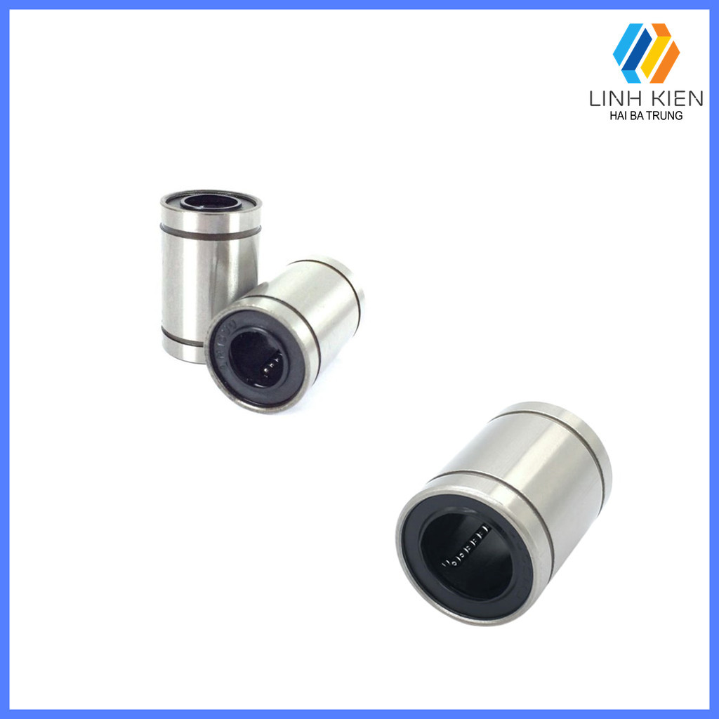 [Có sẵn] Bạc trượt ngắn LM6UU, LM8UU, LM10UU, LM12UU, LM16UU, LM20UU ...