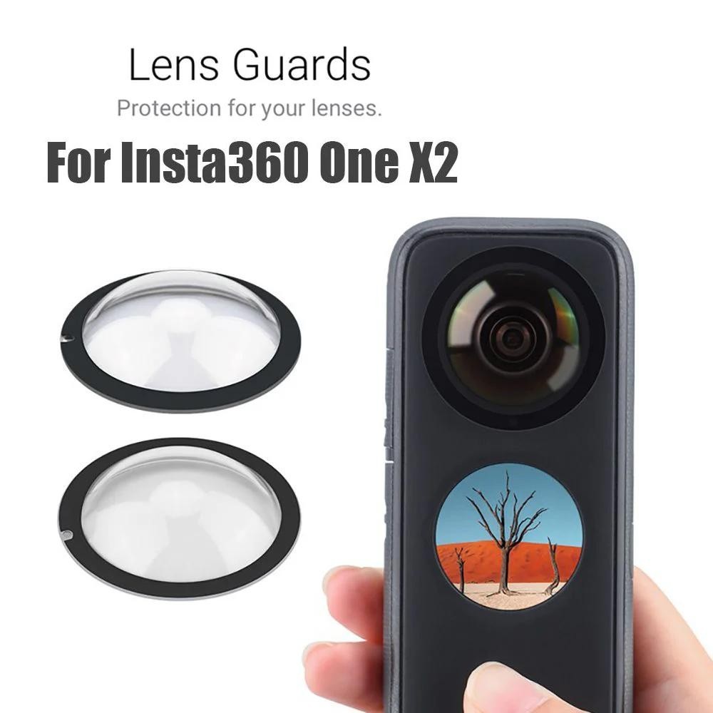 Ống Kính Bảo Vệ Cho Insta 360 ONE X2 Dính Ống Kính Bảo Vệ Dual-Lens 360 Mod Cho Insta 360 ONE X2 ...