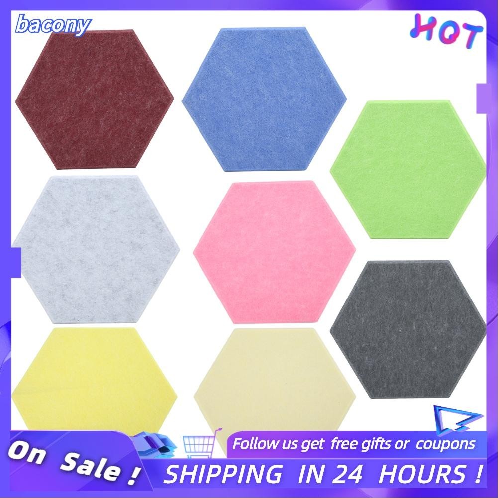 Bacony Sound Absorption Board Flame Retardant Hex Acoustic Panels for ...