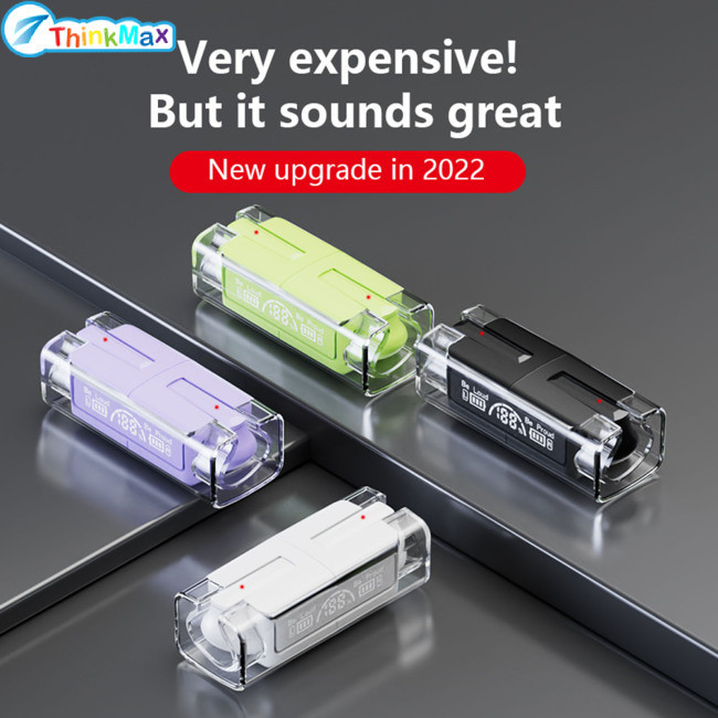 Tai nghe tương thích Bluetooth không dây Lb83 có Cabin sạc trong suốt ...