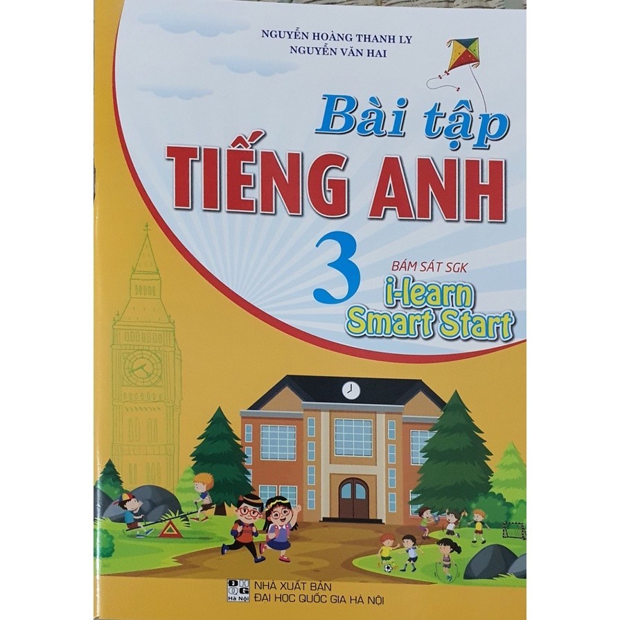 Sách - Bài Tập Tiếng Anh Lớp 3 (Bám Sát SGK I-Learn Smart Start) HA | Shopee Việt Nam