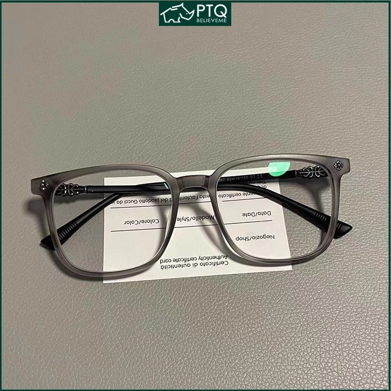 Kính đọc sách tr90 siêu nhẹ khí chất mờ khung kính unisex chống ánh sáng xanh 0- + 400 PTQ ...