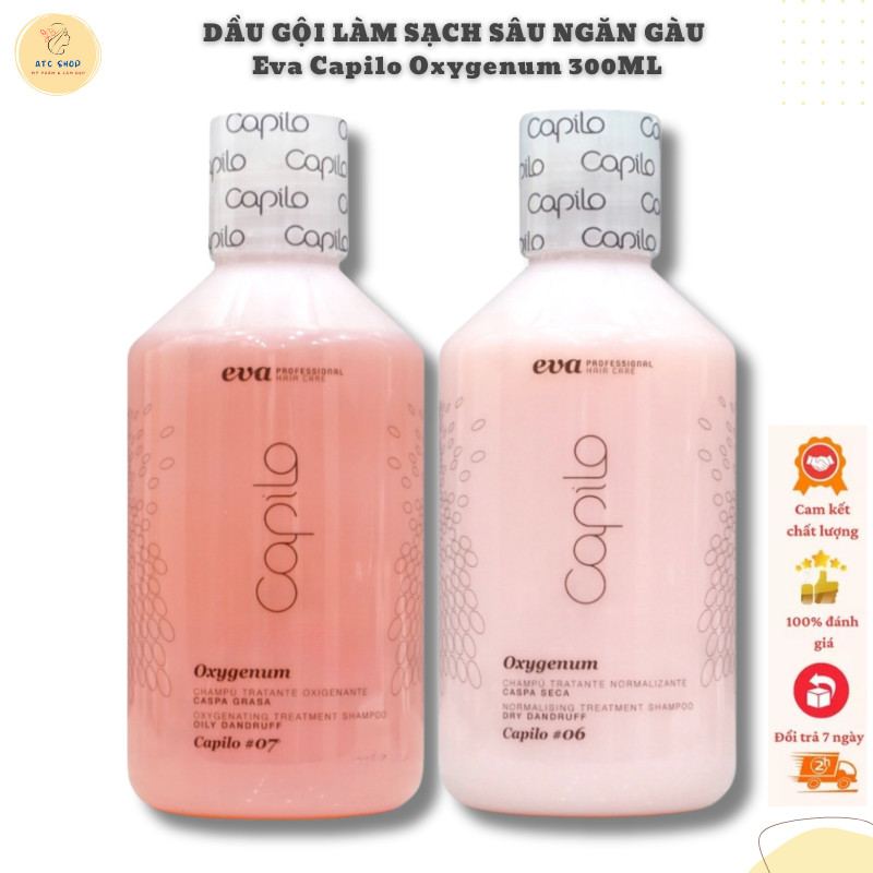 Dầu gội sạch sâu và ngăn gàu Eva Capilo Oxygenum 300ML | Shopee Việt Nam