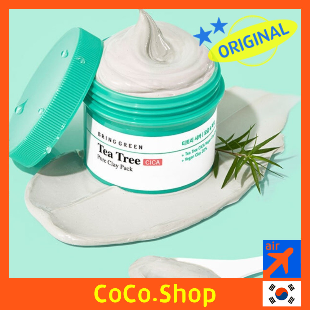 [Olive YOUNG] Tea Tree Cica Pore Clay Pack 2Type [BRINGGREEN] | Shopee Việt Nam