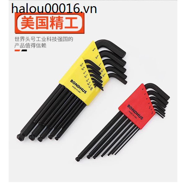 Bondhus BONDHUS Cờ lê Allen nhập khẩu Muỗng lục giác mét 10932.10945 ...