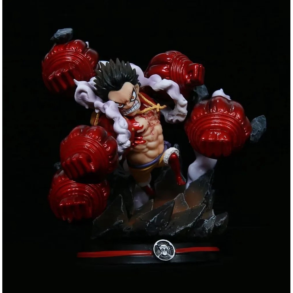 Mô Hình OnePiece Luffy Gear 4 Snake Man 5 tay - Figure Luffy Gear 4 ...