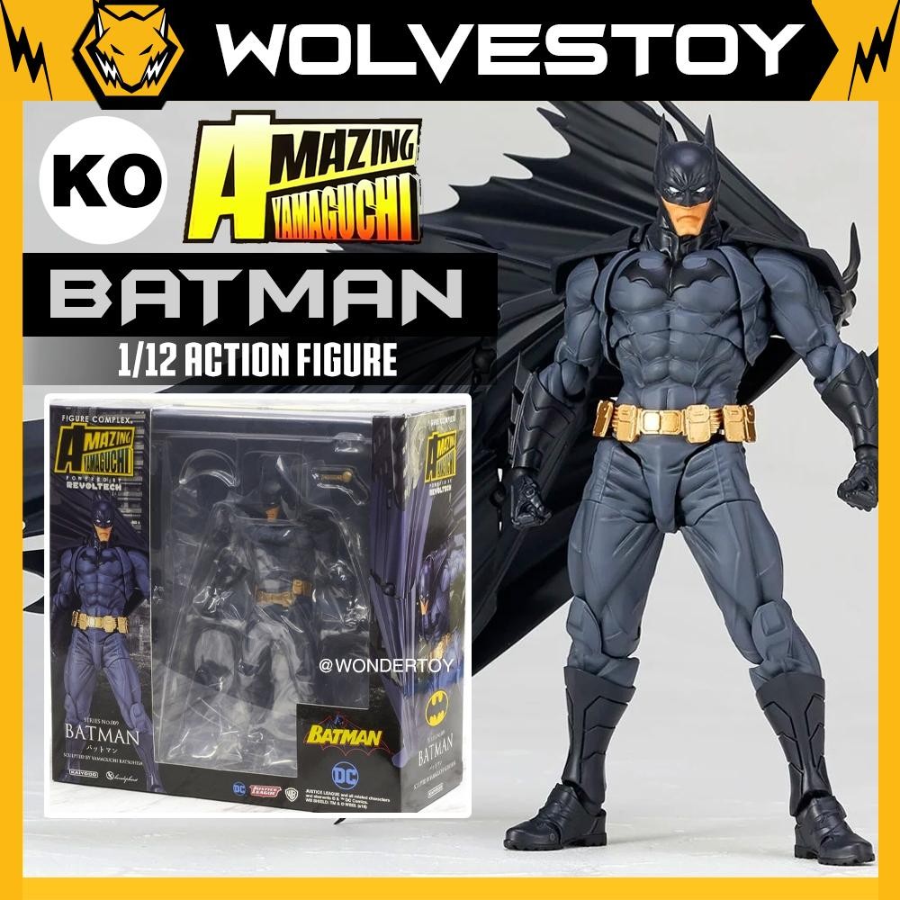 Mô hình DC Batman No.009 1/12 Action Figure Revoltech Amazing Yamaguchi ...