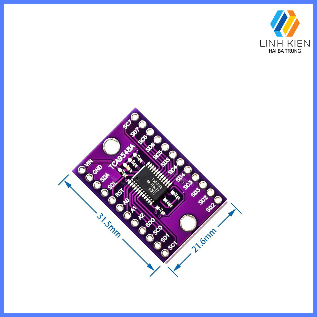 [Có sẵn] Module mở rộng giao tiếp I2C Expander Multiplexer TCA9548A ...