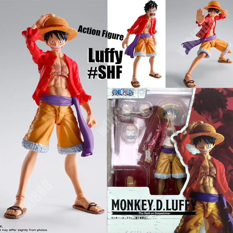 S.h.figuarts ONE PIECE Nhân vật hành động Luffy -The Raid on Onigashima ...