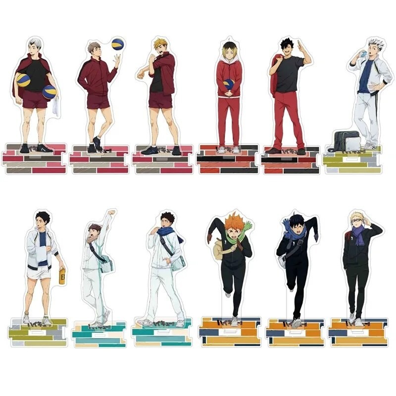 Mô hình Standee Haikyuu Hinata Shoyo Tobio Kenma Kuroo Akaashi Kotaro ...