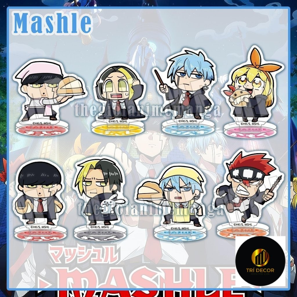 (3CM) Mô hình standee MASHLE: MAGIC AND MUSCLES ver PHÉP THUẬT mica ...