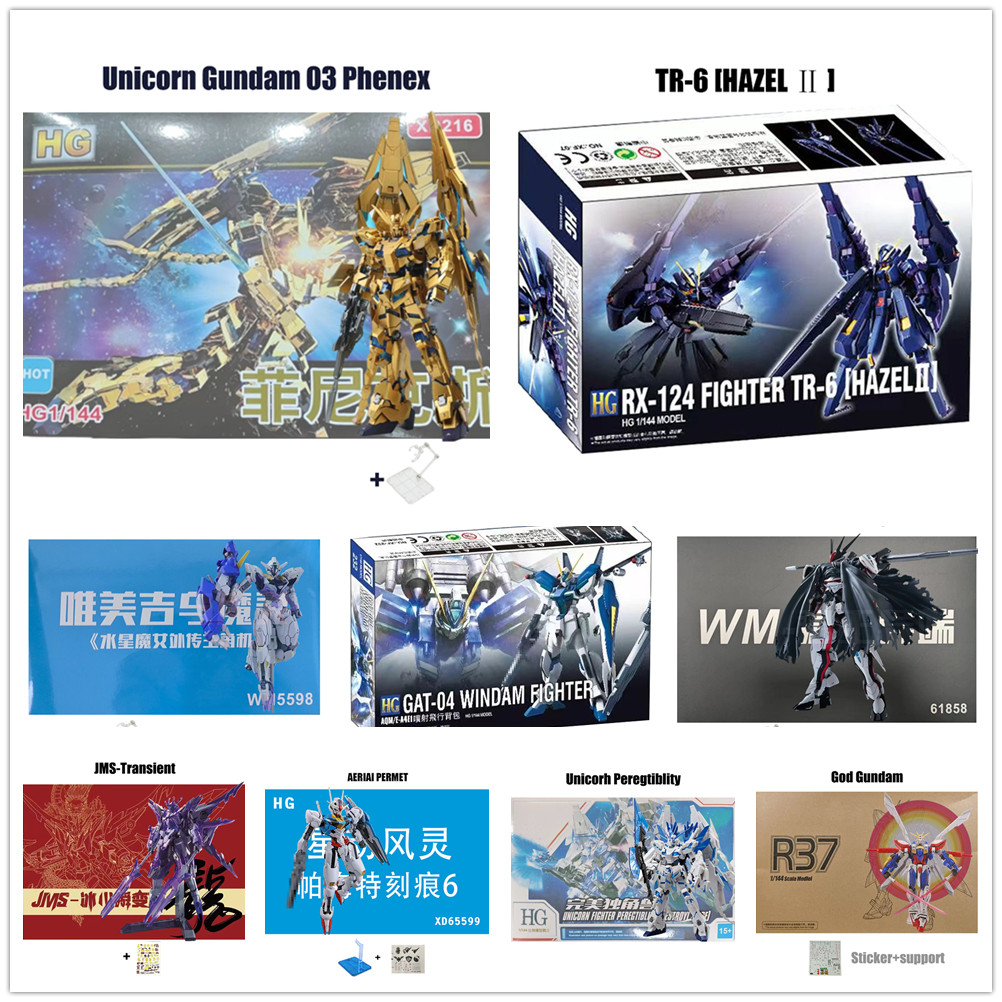 Hggundam Unicorn Gundam 03 Tranh hủy diệt kỳ lân Phenex TR-6 HAZEL II ...