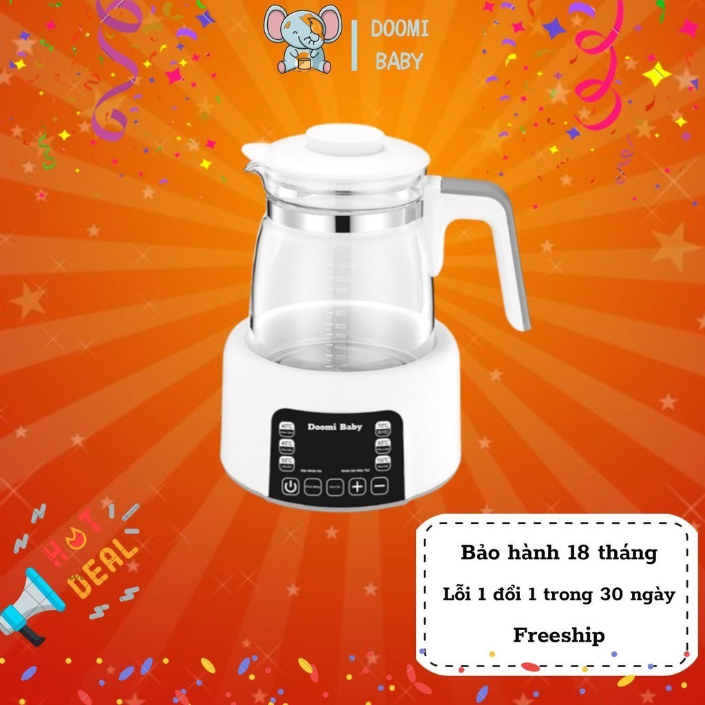 [Bảo Hành 18 Tháng] Máy Đun Nước Pha Sữa Cho Bé, Ấm Đun Nước Đa Năng ...