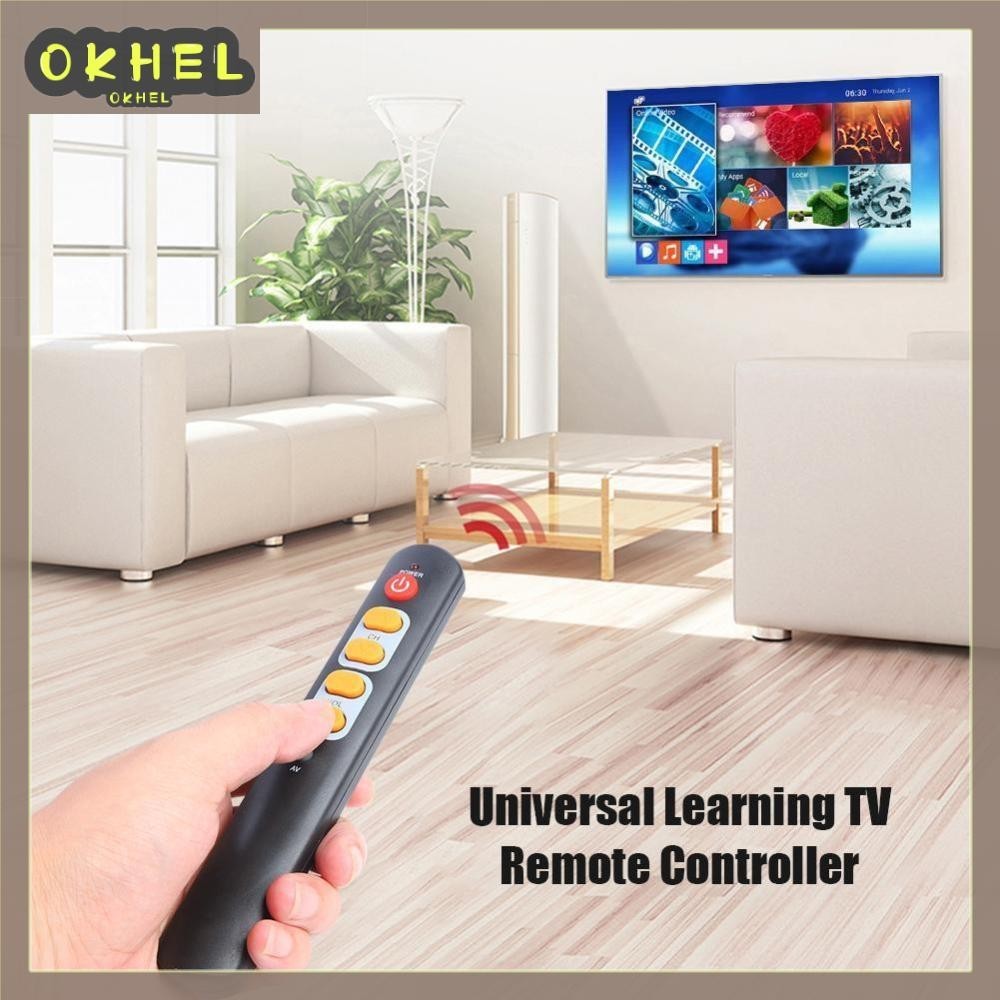 [Okhello.vn] Universal 6 Key Learning Điều khiển từ xa Nút vàng lớn Sao ...