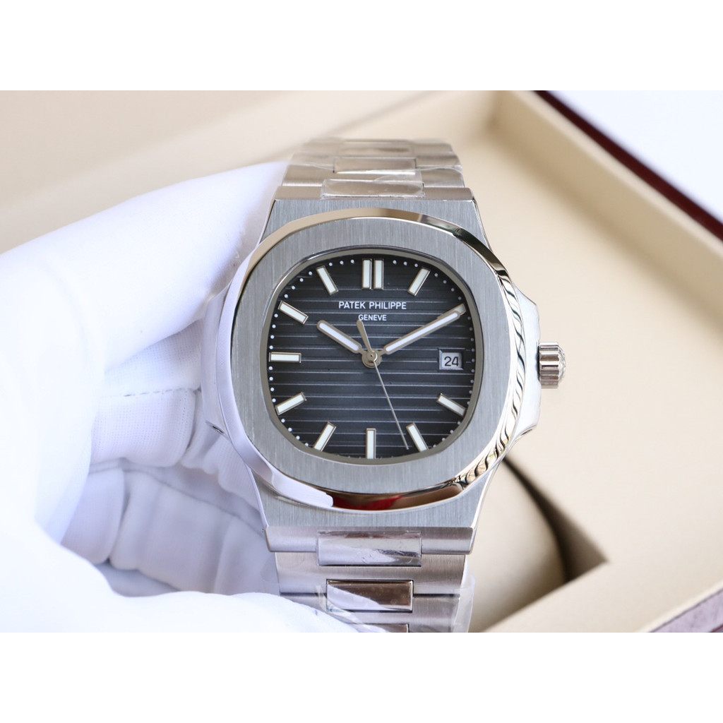 Đồng hồ nam đeo tay nam mặt số cao quý và thanh lịch Patek Philippe Nautilus 40MM YY16, Đồng hồ ...